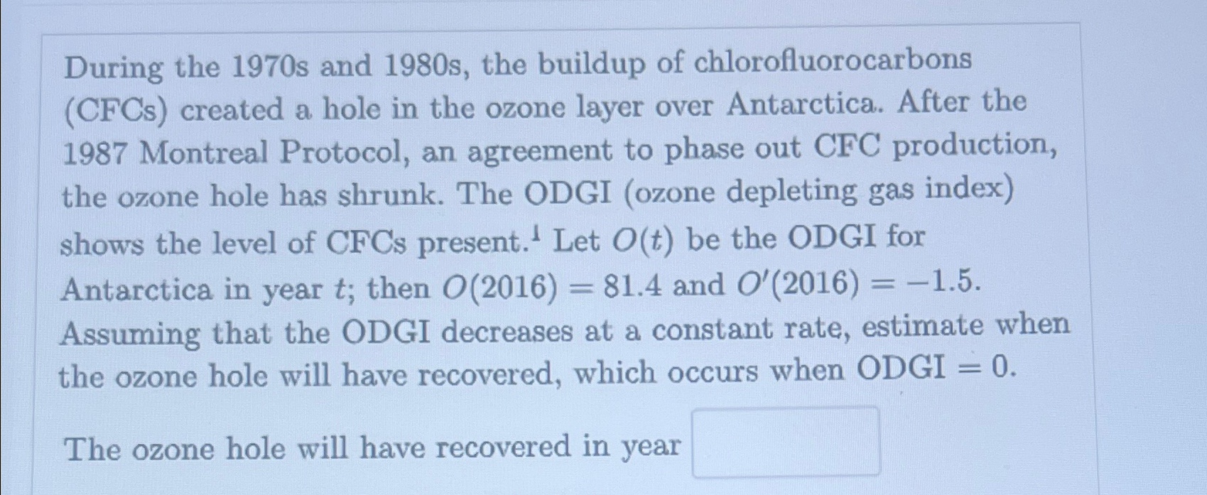 Solved During the 1970s and 1980s, ﻿the buildup of | Chegg.com