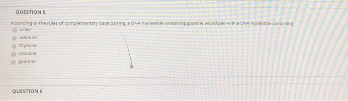 Solved QUESTIONS According to the rules of complementary | Chegg.com