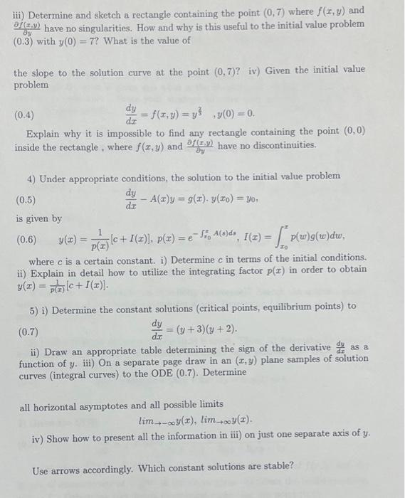 Solved iii) Determine and sketch a rectangle containing the | Chegg.com