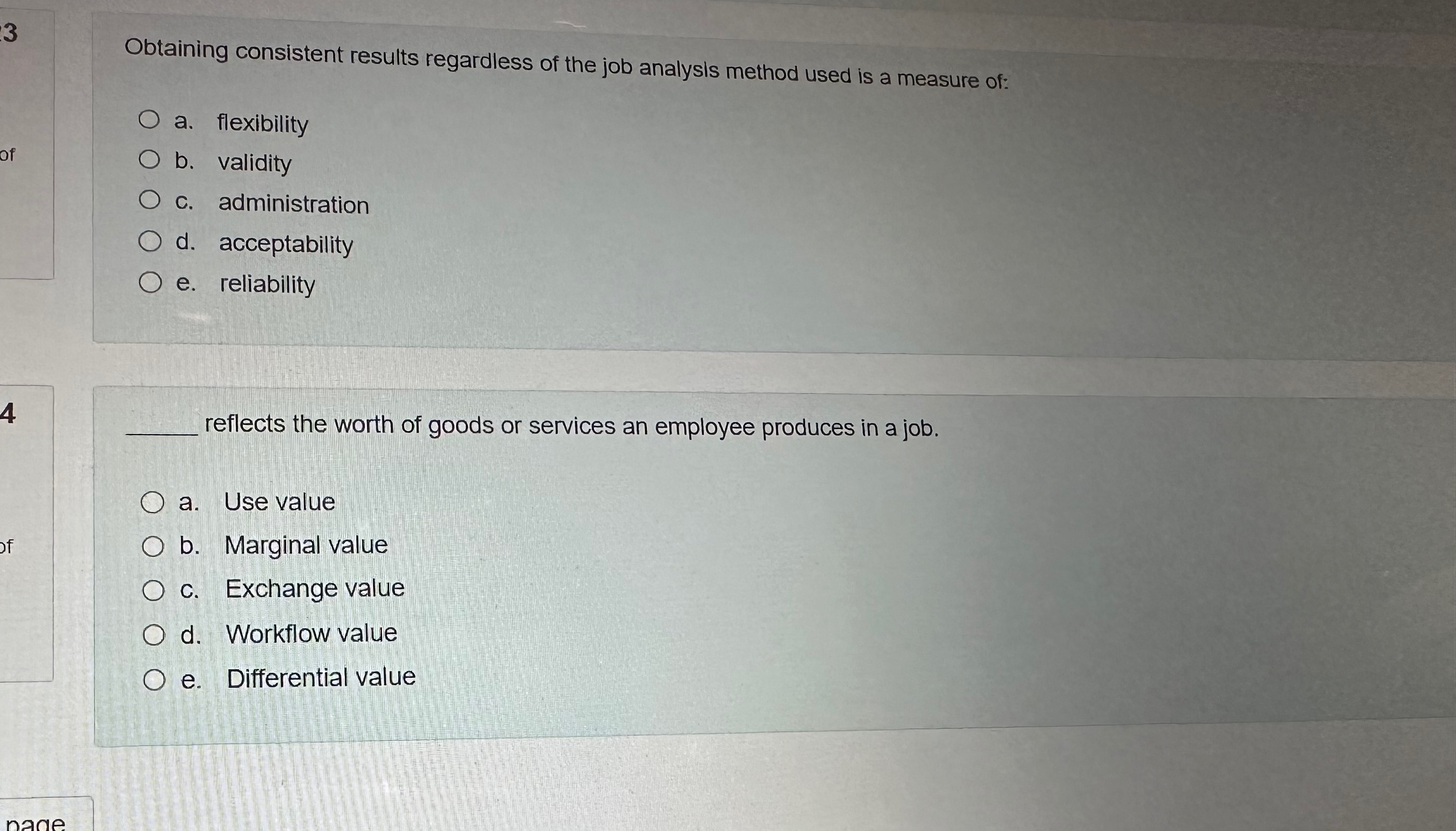 Solved 3Obtaining consistent results regardless of the job | Chegg.com