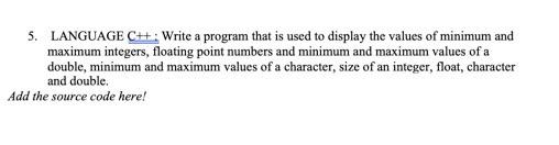 Solved 5 Language Ctt Write A Program That Is Used To 0089