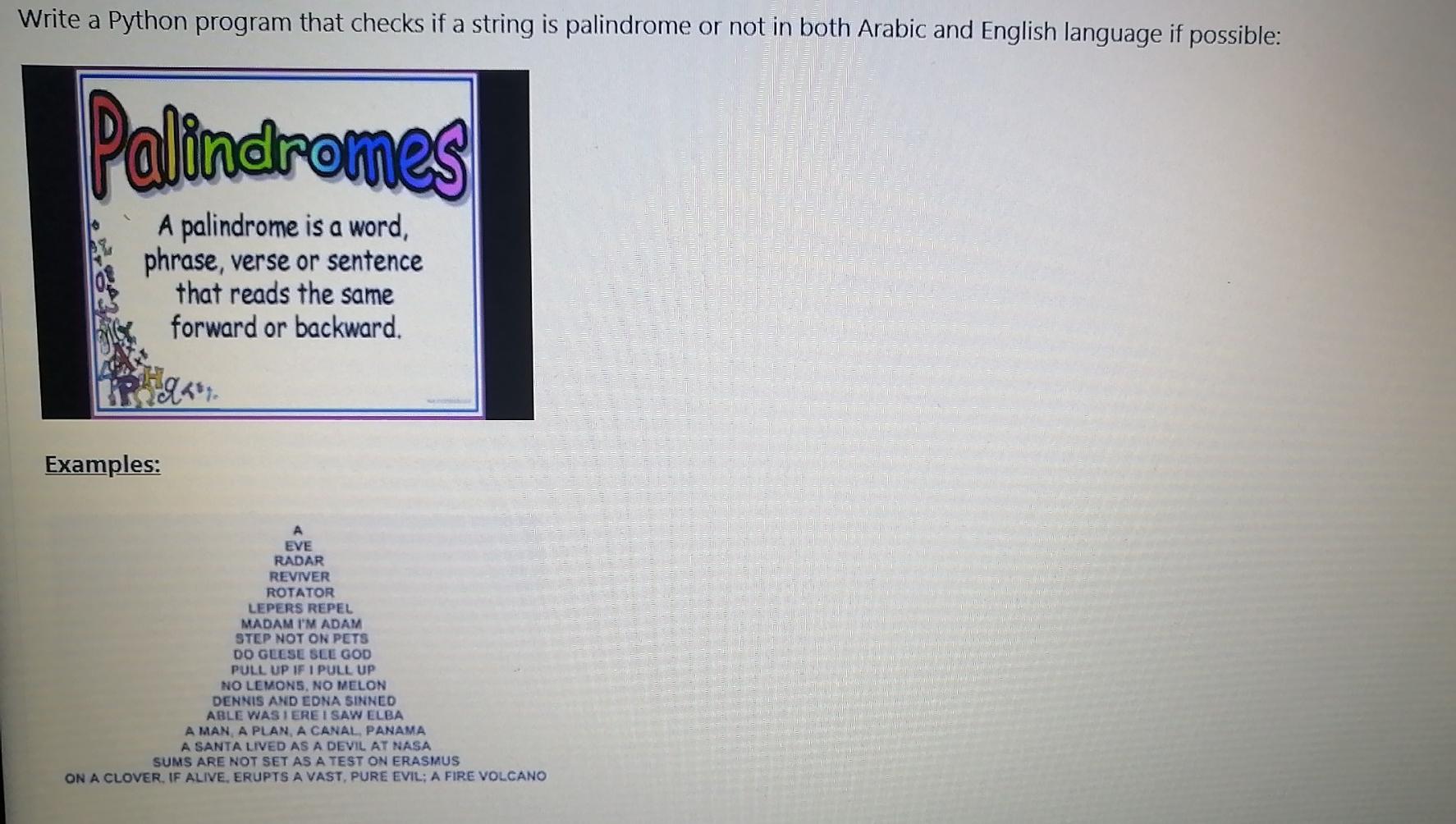 Solved Convert String To List In Python Program 1: Write a | Chegg.com