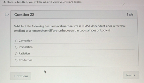 Solved Once submitted, you will be able to view your exam | Chegg.com