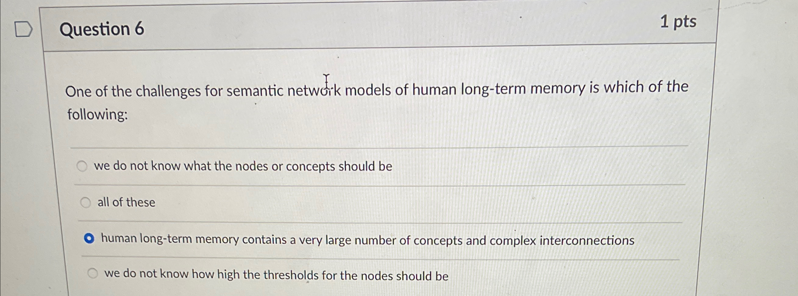 Solved Question 61ptsOne of the challenges for semantic | Chegg.com