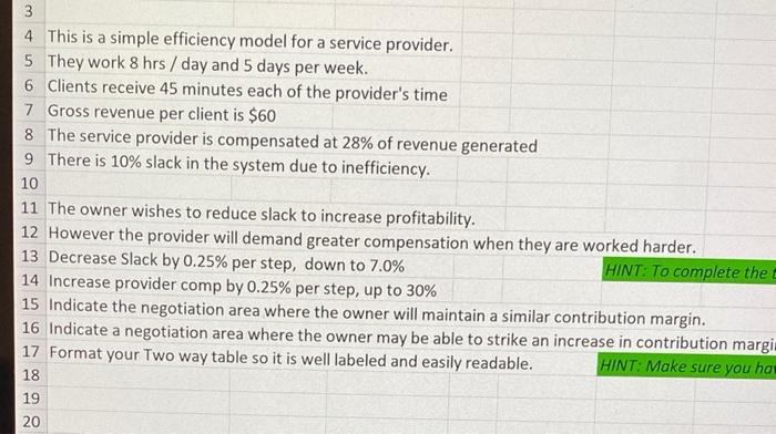 3 4 This is a simple efficiency model for a service | Chegg.com