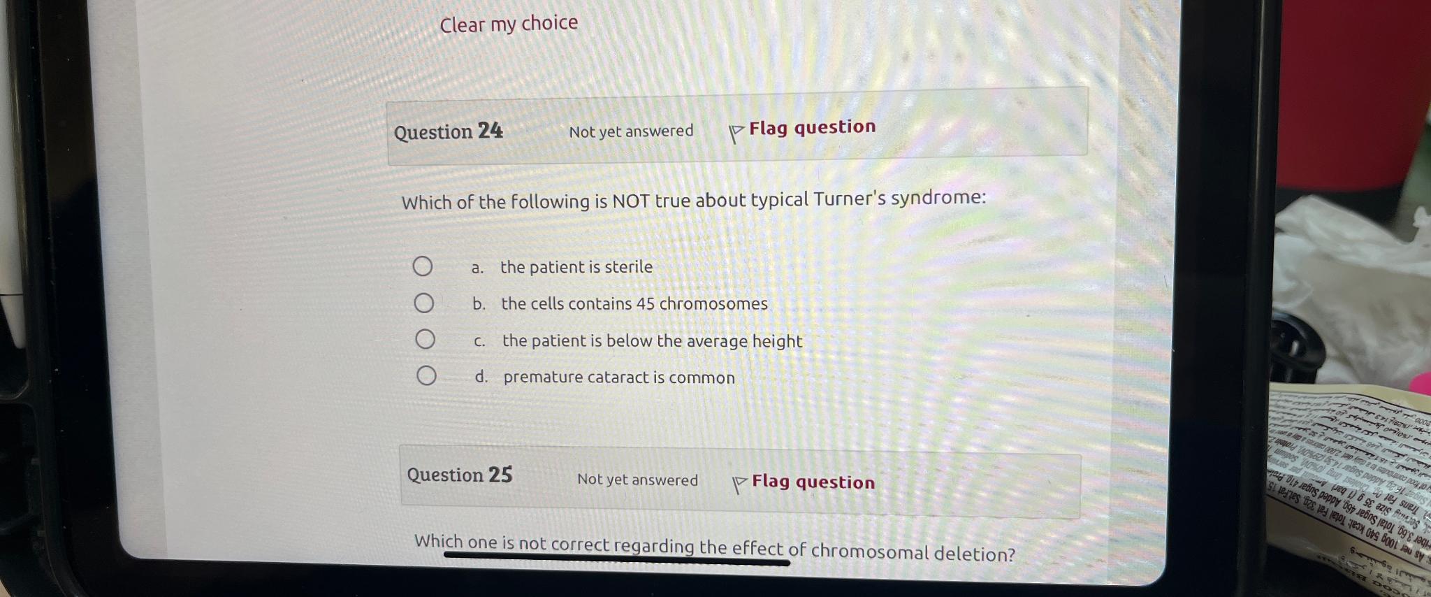 Solved Clear my choiceQuestion 24Not yet answeredFlag | Chegg.com Solved Clear my choiceQuestion 24Not yet answeredFlag | Chegg.com