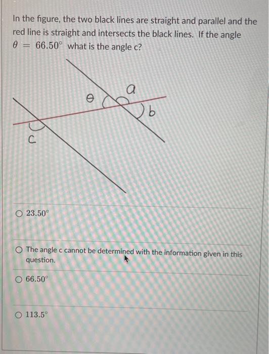 Solved In the figure, the two black lines are straight and | Chegg.com