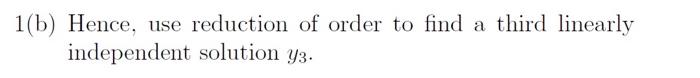 Solved Consider the following Euler-Cauchy ODE: 23y" – x?y" | Chegg.com