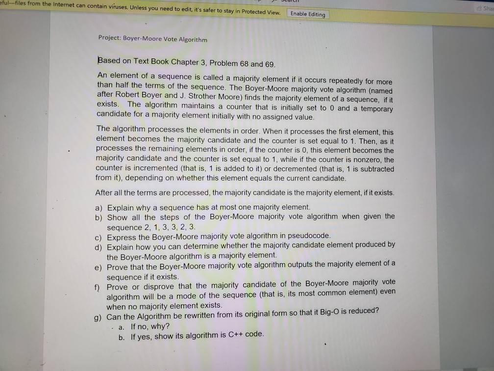 Solved eful--files from the Internet can contain viruses. | Chegg.com