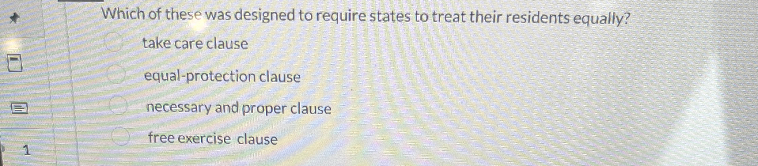 Solved Which of these was designed to require states to | Chegg.com