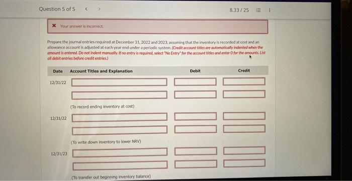 Solved Asa rewit of its avwal inentery count flint Corp. | Chegg.com