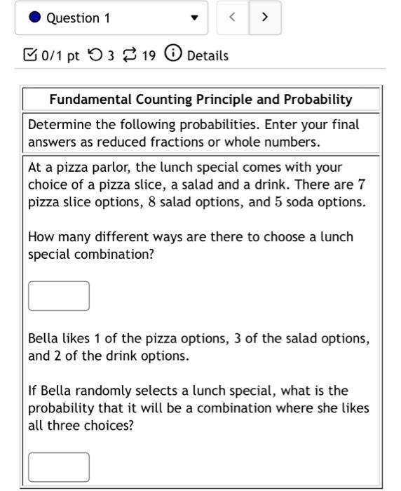 Solved 0/1 pt 3⇄19 (i) Details Fundamental Counting | Chegg.com
