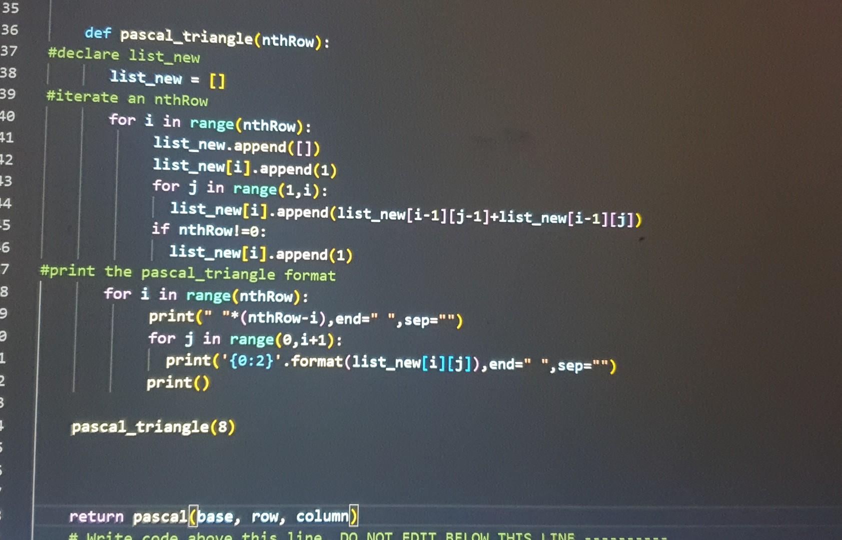 Solved how can I make this print only once and not print out | Chegg.com