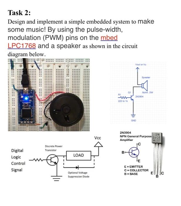 Solved Task 2 Design And Implement A Simple Embedded System