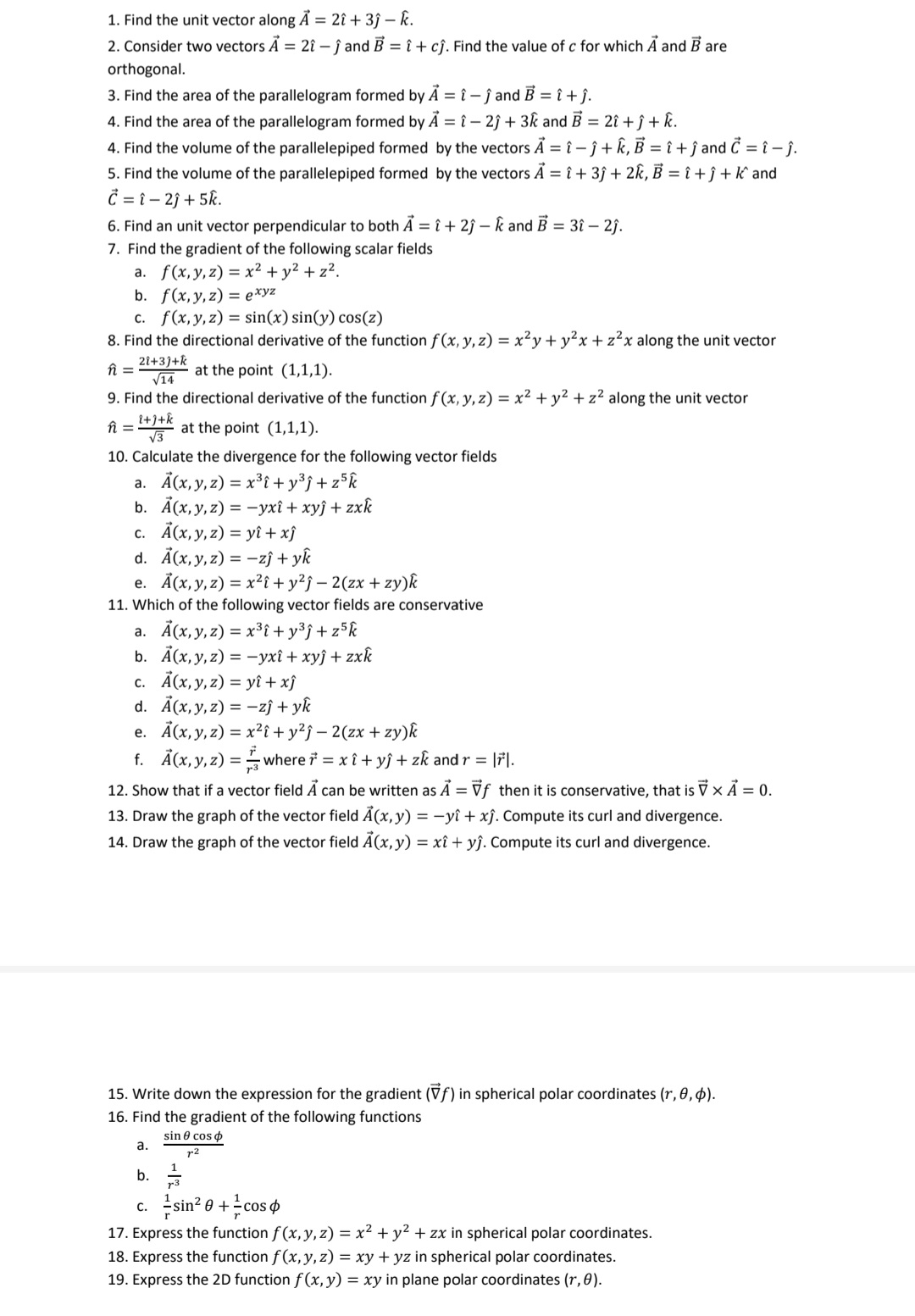 Solved Find the unit vector along | Chegg.com
