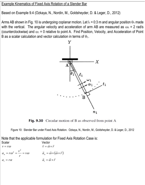 Solved ASSESSSMENT DYNAMICS OF A SINGLE SEGMENT PROBLEM 1 | Chegg.com
