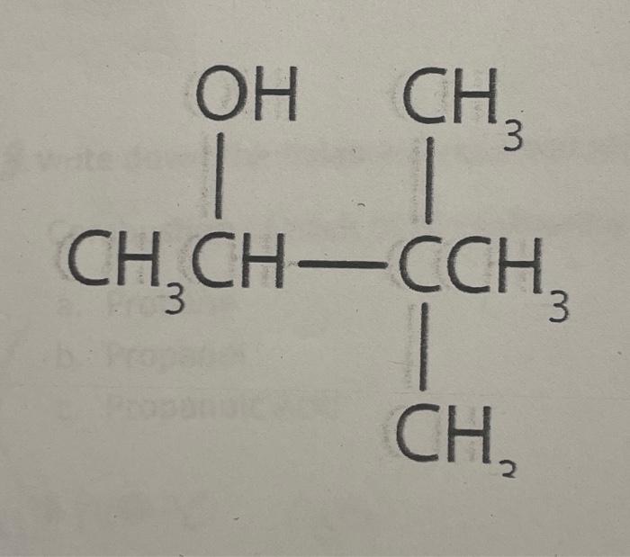 Solved name the following compound using the IUPAC rules | Chegg.com