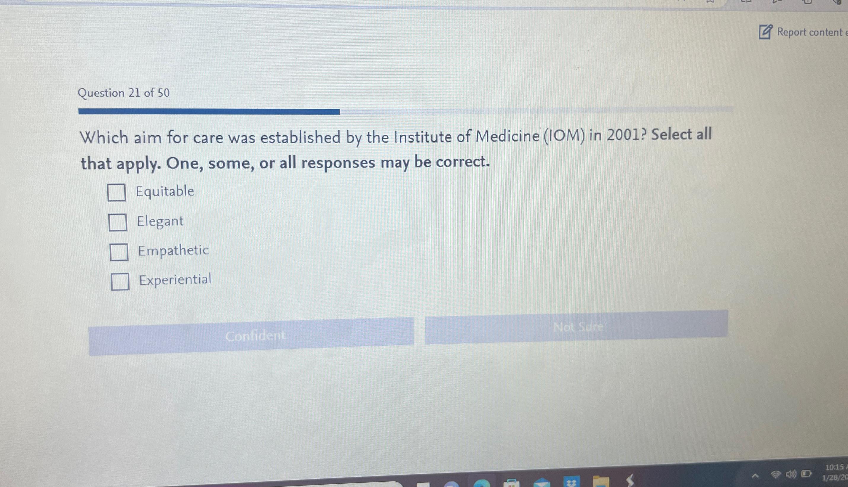 Solved Report contentQuestion 21 of 50Which aim for care | Chegg.com Solved Report contentQuestion 21 of 50Which aim for care | Chegg.com
