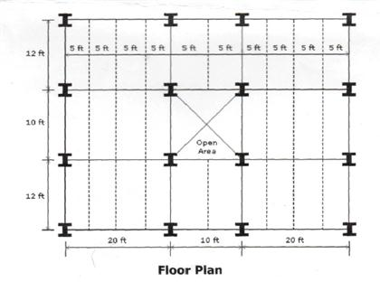 Solved Compute load transferred from beams and girders to | Chegg.com