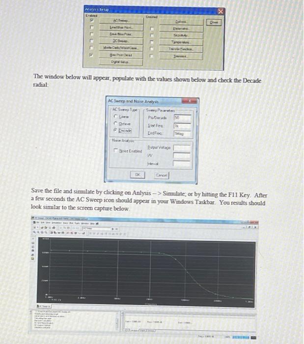 Solved A- Objectives. 1- Learn to use the pSpice simulation | Chegg.com
