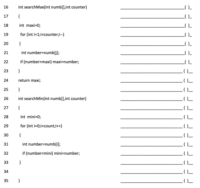 Solved Identify all Syntax (X), Logical (L), and Semantical | Chegg.com