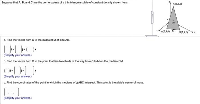 Solved Suppose that A, B, and C are the corner points of a | Chegg.com