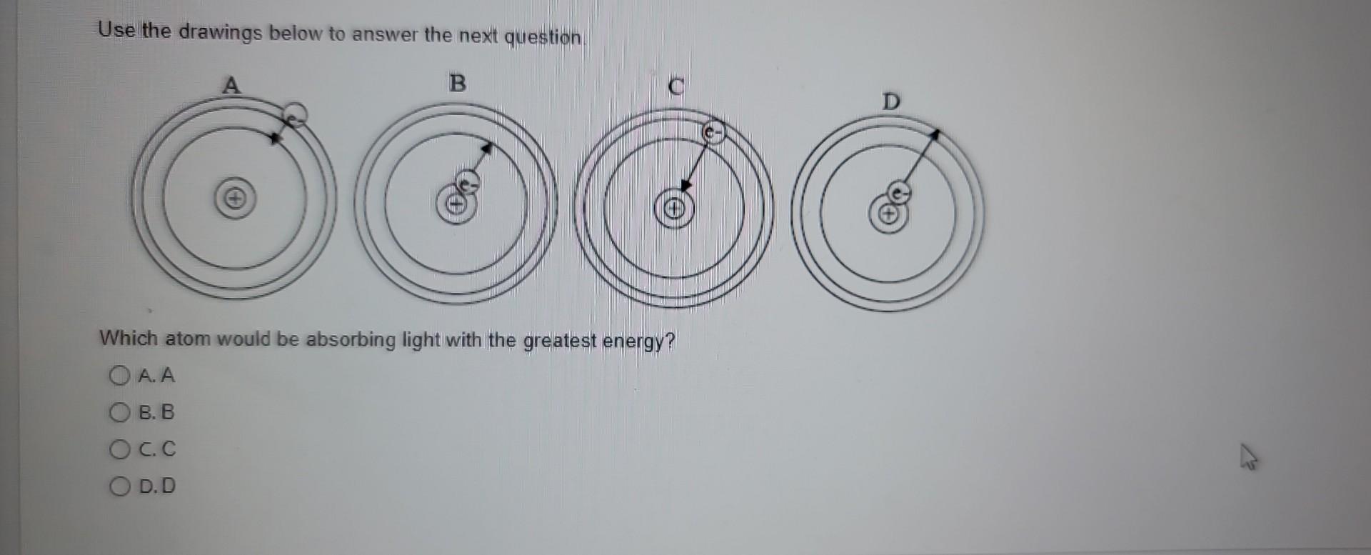 Solved Use the drawings below to answer the next question | Chegg.com