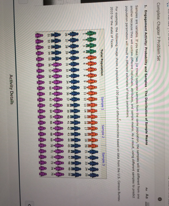 Complete: Chapter 7 Problem Set 1. Engagement | Chegg.com