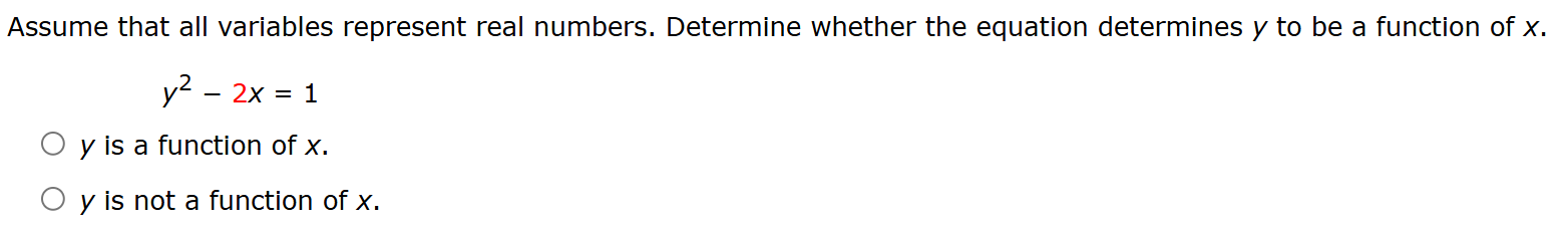 Solved Assume that all variables represent real numbers. | Chegg.com