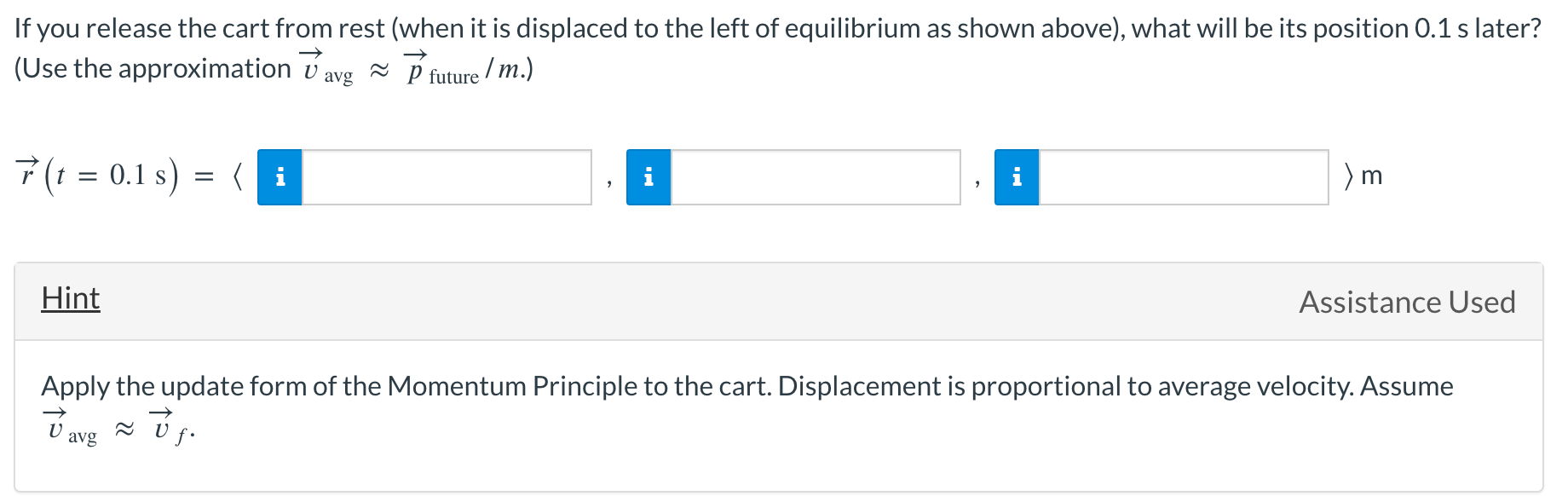 Solved Hint ?()Assistance UsedApply the update form of ﻿the | Chegg.com