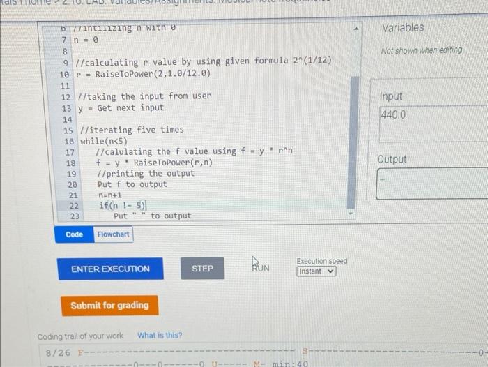 Solved Please Put In Coral Programming Languagei Need Help 