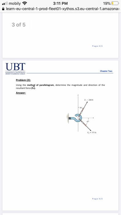 Solved Il mobily 3:11 PM 19% | Chegg.com