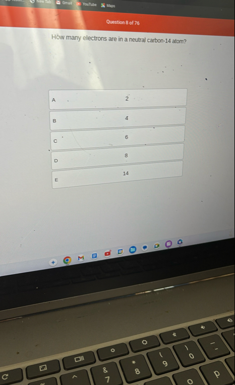 Solved N-W0EmatVechineMastQuestion 8 ﻿of 76How many | Chegg.com