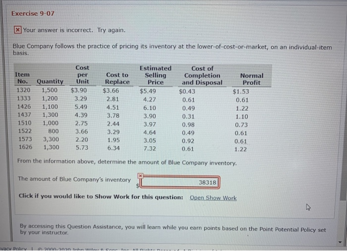Solved i have come up with $40660 and $38318 as answers and | Chegg.com