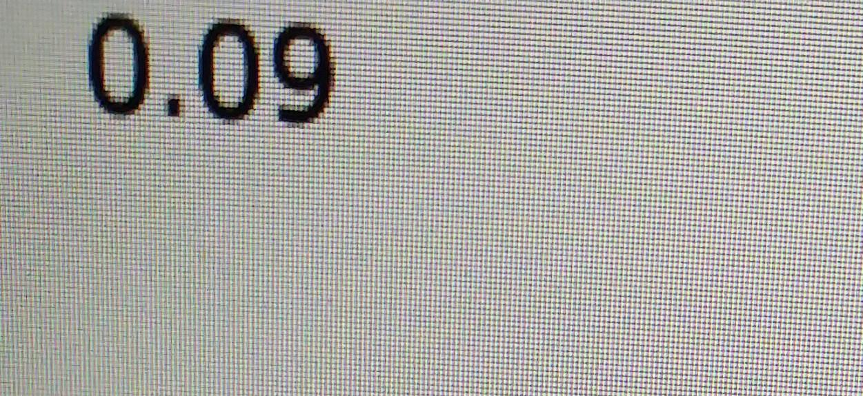 Solved 0.09 | Chegg.com