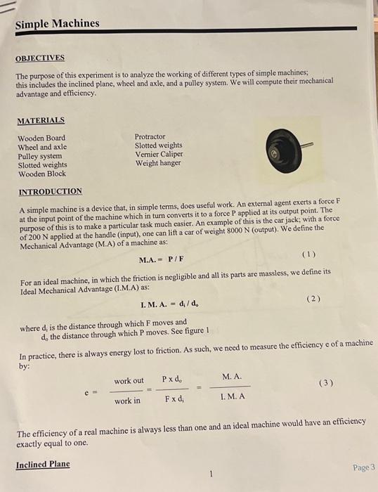 Solved OBJECTIVES The purpose of this experiment is to | Chegg.com