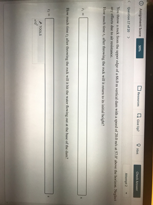 Solved Assignment Score: 90% Resources x Give Up? Hint Check | Chegg.com
