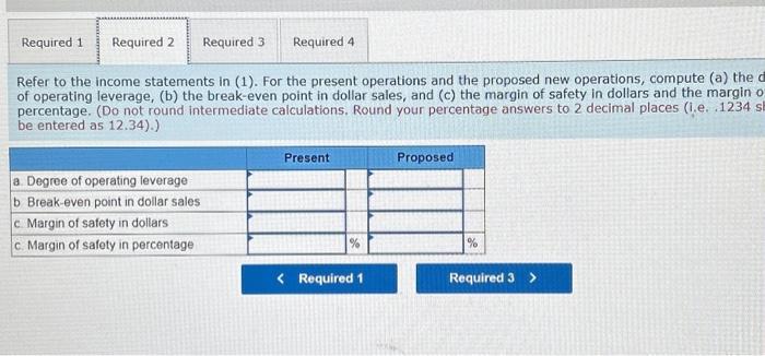 Solved Problem 5.29 (Algo) Changes in Cost Structure; | Chegg.com