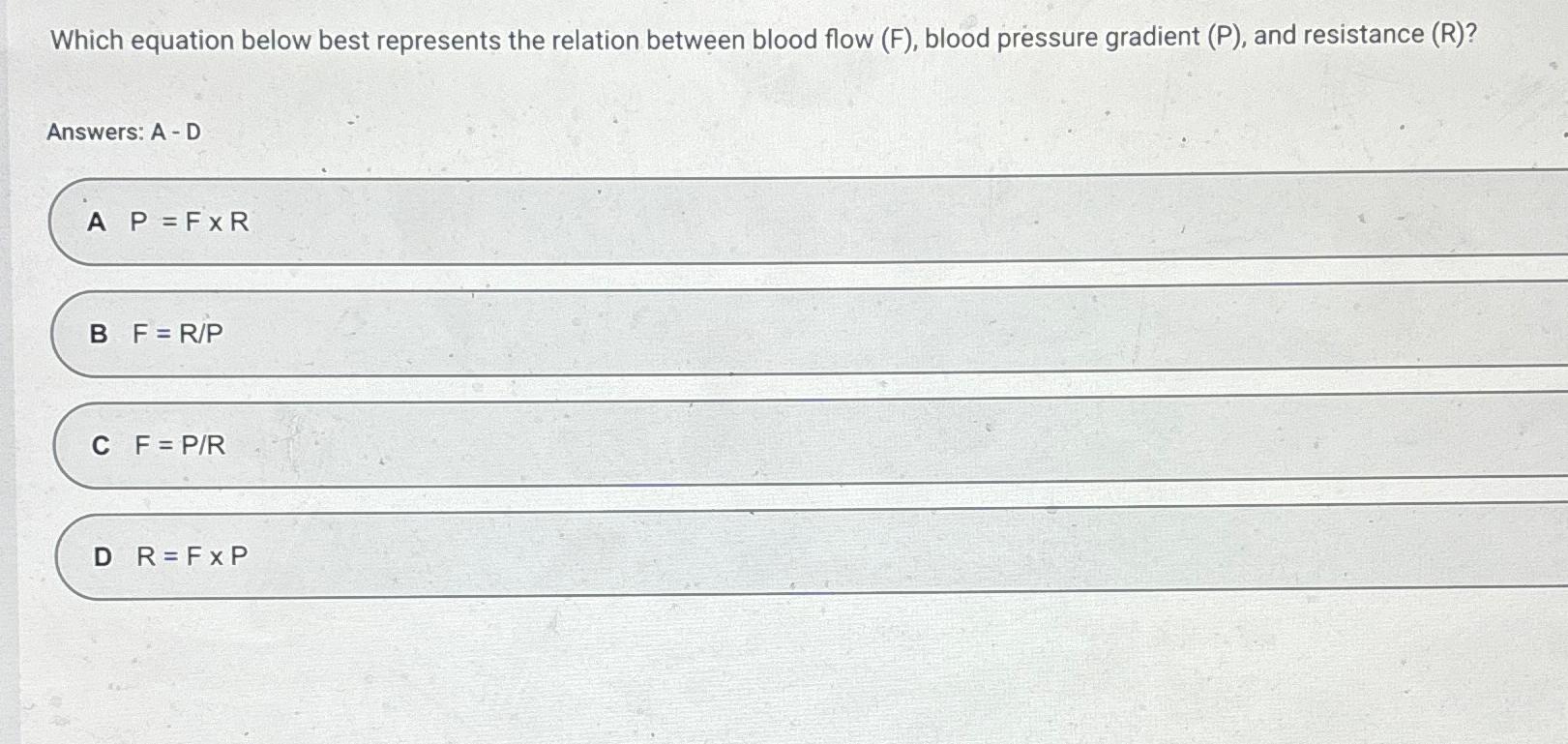 Solved Which equation below best represents the relation | Chegg.com