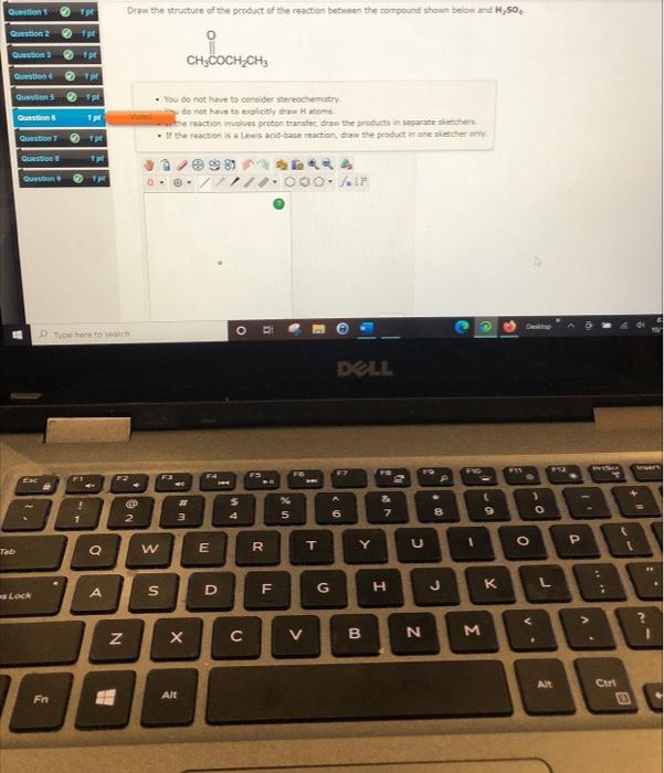 Solved Draw the tructure of the product of the ceaction | Chegg.com