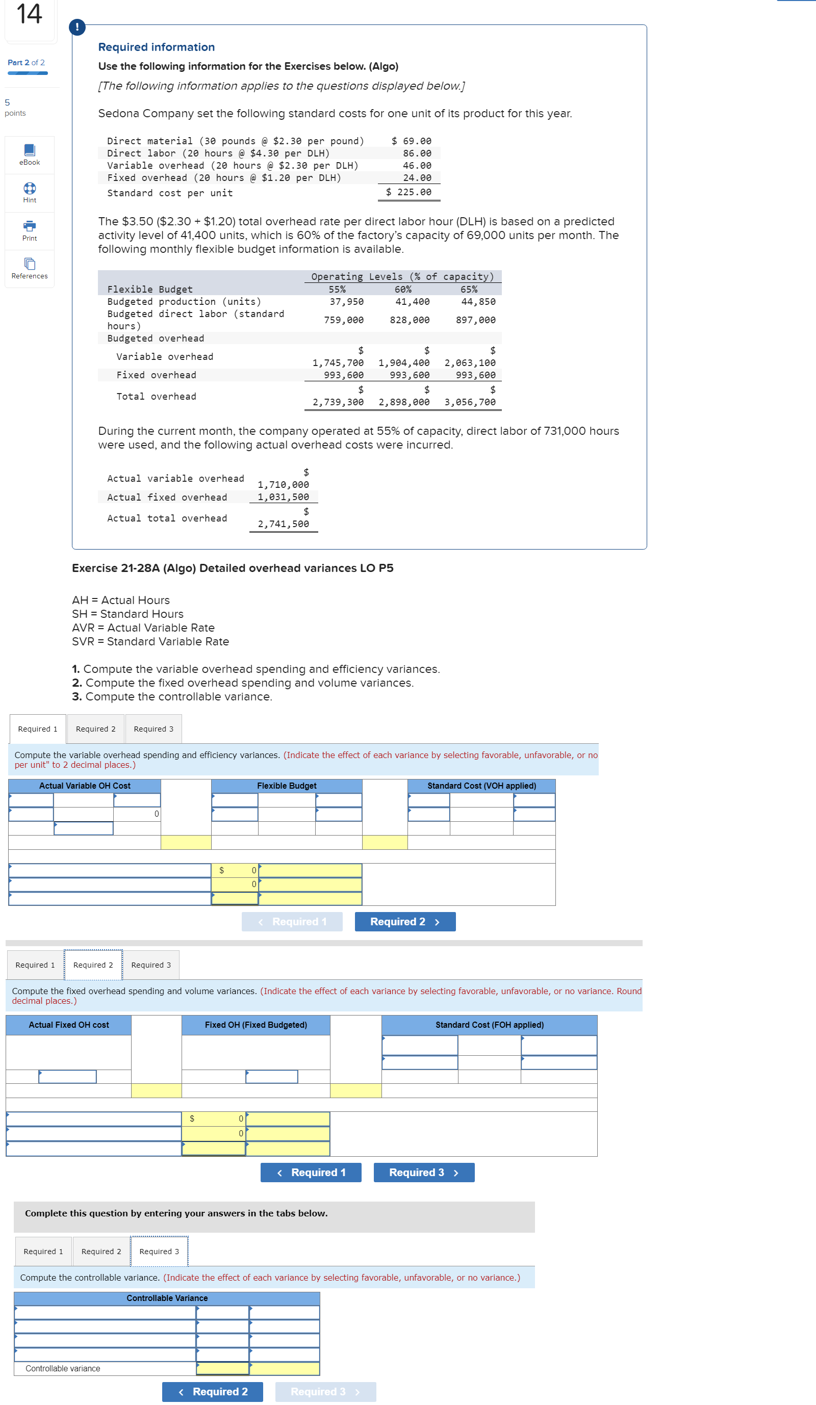 Solved Compute the fixed overhead spending and volume | Chegg.com