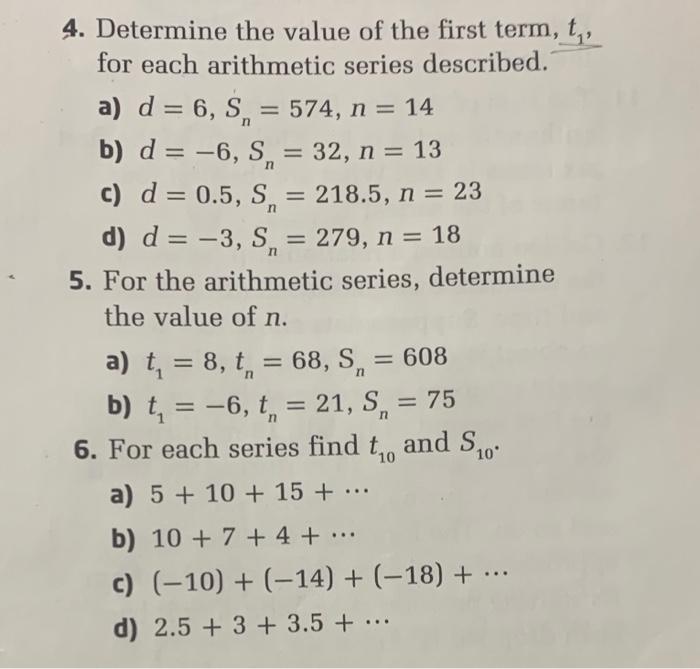 Solved 1 example of each question please please show each | Chegg.com