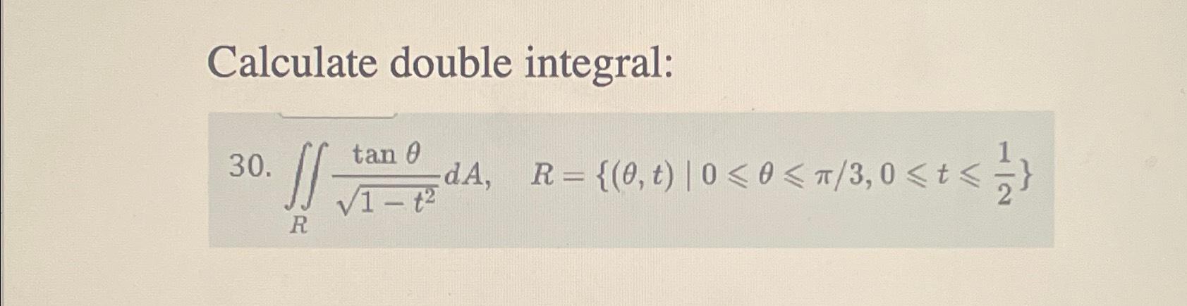Solved Calculate double | Chegg.com