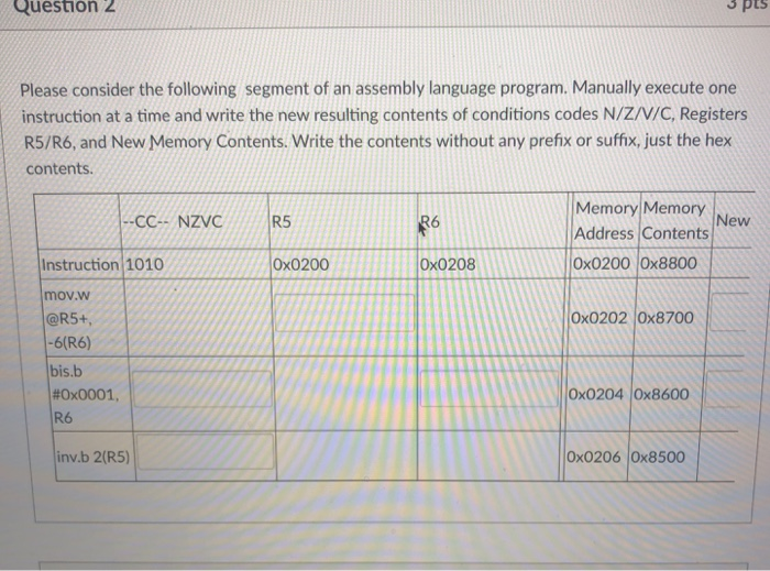 C. Question 2 Please consider the following segment | Chegg.com