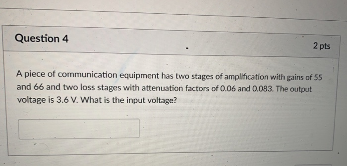 Solved 2 pts Given a three-stage system comprised of two | Chegg.com