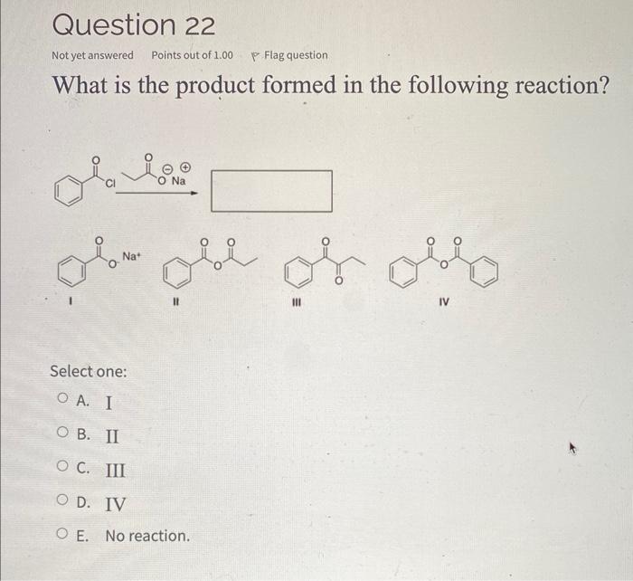 Solved What is the product formed in the following reaction? | Chegg.com