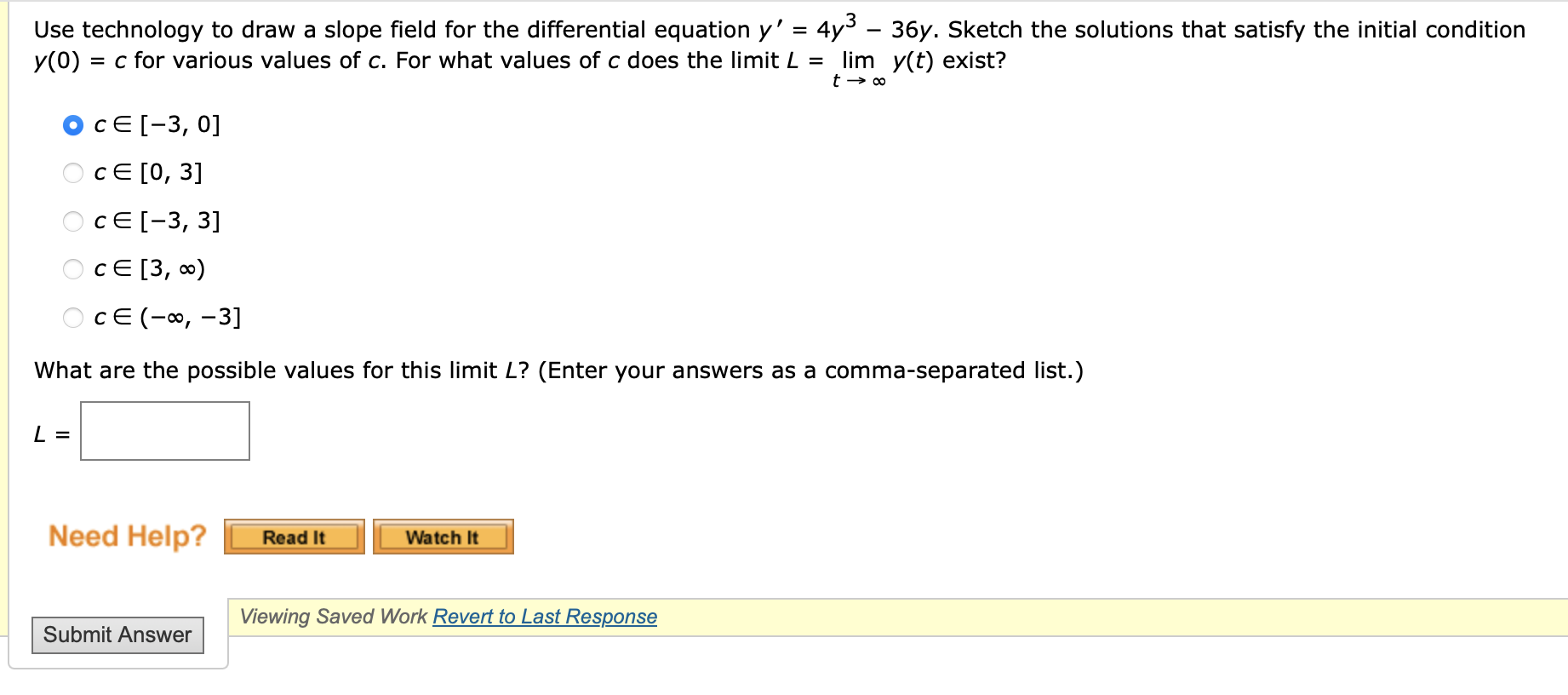Use technology to draw a slope field for the | Chegg.com