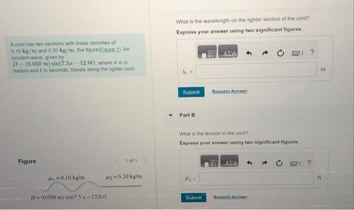 Solved What is the wavelength on the lighter section of the | Chegg.com