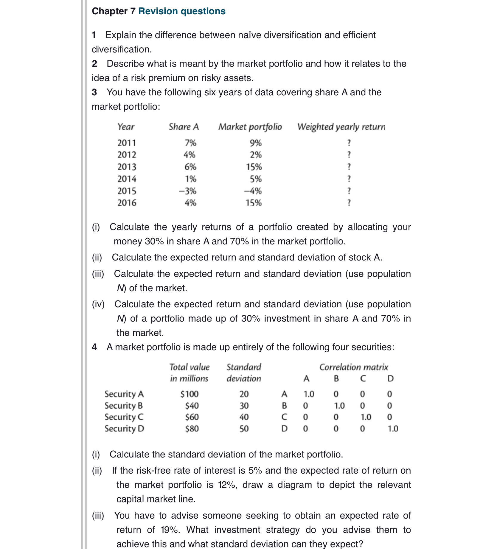 Solved Chapter 7 ﻿Revision questions1 ﻿Explain the | Chegg.com