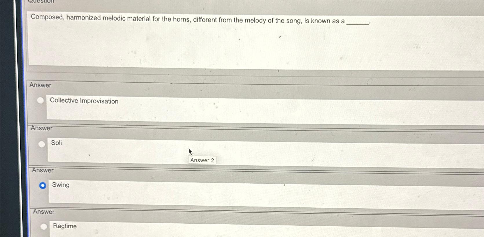 Solved Composed, harmonized melodic material for the horns, | Chegg.com